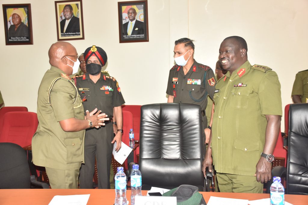 UPDF Hosts Delegation Of Student Officers From The Indian National ...