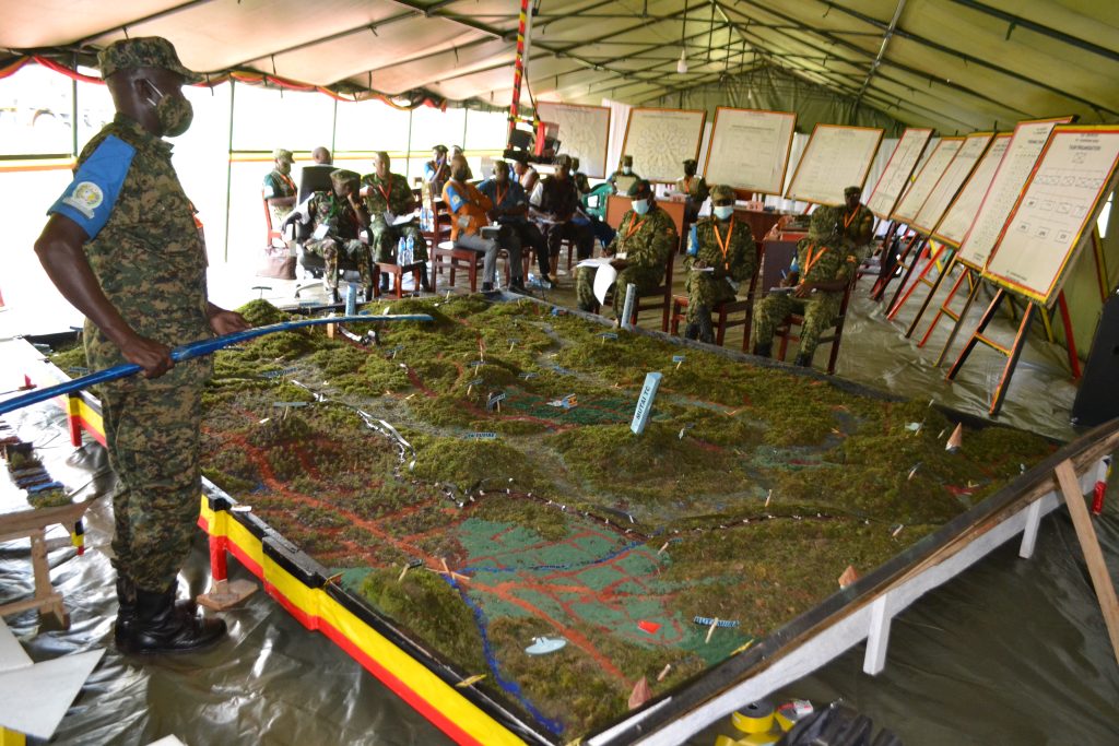 Leaders Visit Contingent Camps - UPDF