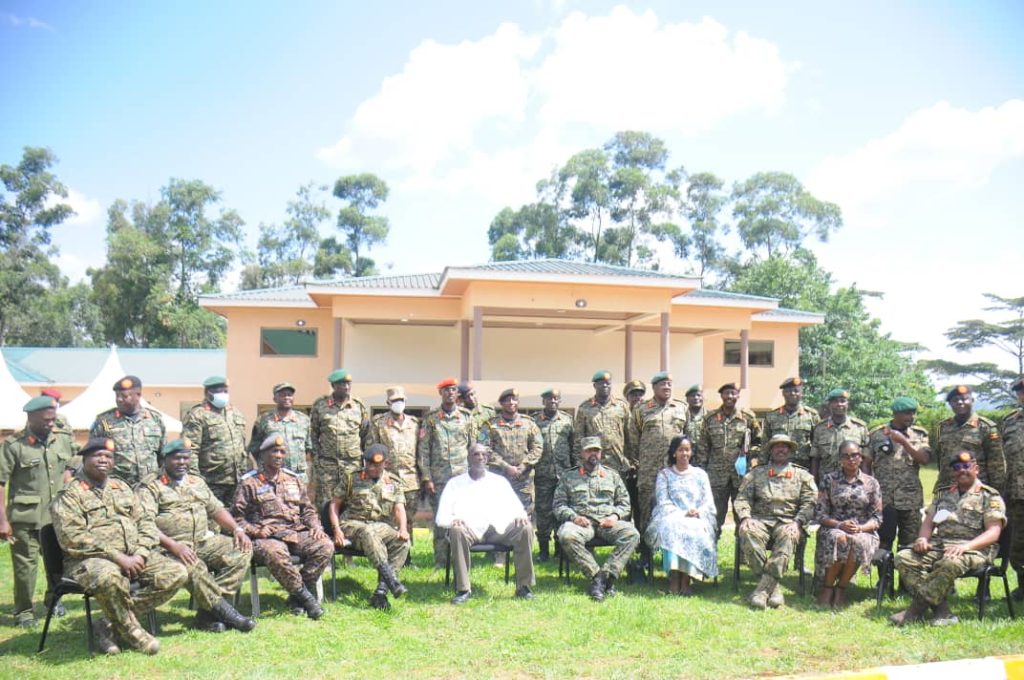 Gen Muhoozi Hands Over To Lt Gen Kayanja Muhanga - UPDF