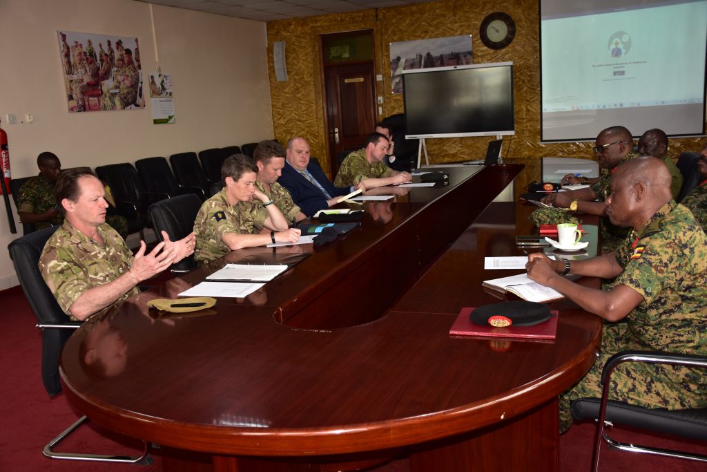 General Mbadi And Lieutenant General Walker Discuss Deepening Levels Of Defence Co-operation - UPDF