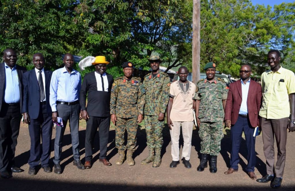 Major General Nabasa Assumes Office As 3 Infantry Division Commander - UPDF