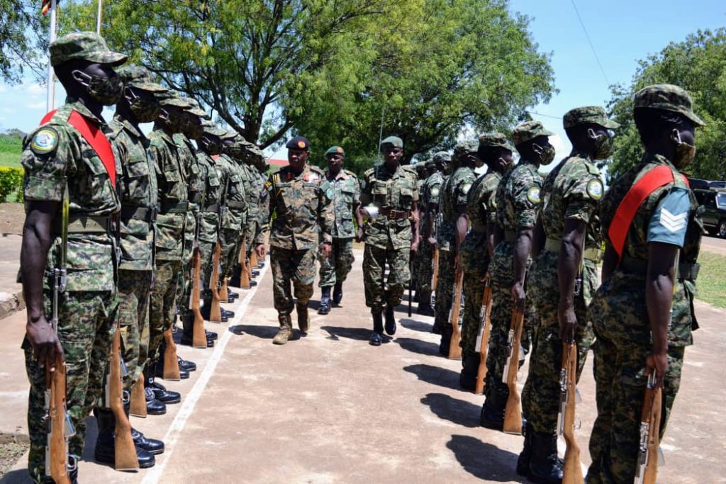 Major General Nabasa Assumes Office As 3 Infantry Division Commander - UPDF