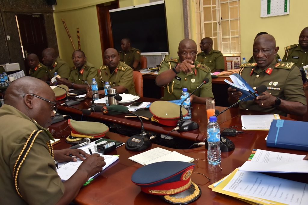 Maj Gen Kyanda Commends Outgoing Chief Of Personnel And Administration ...