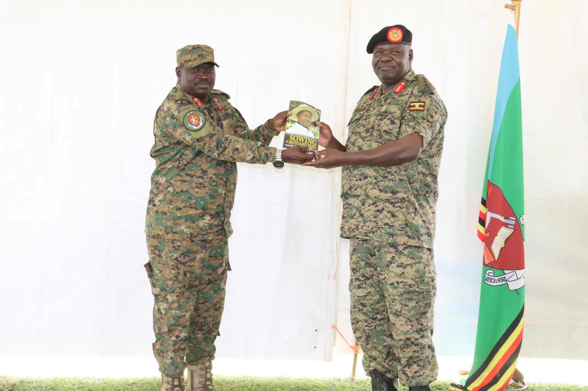 Gen Kainerugaba Urges Troops To Always Leave A Positive And Indelible ...