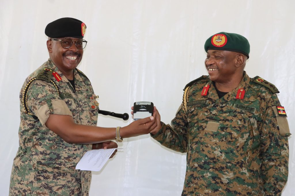 Gen Kainerugaba Urges Troops To Always Leave A Positive And Indelible ...