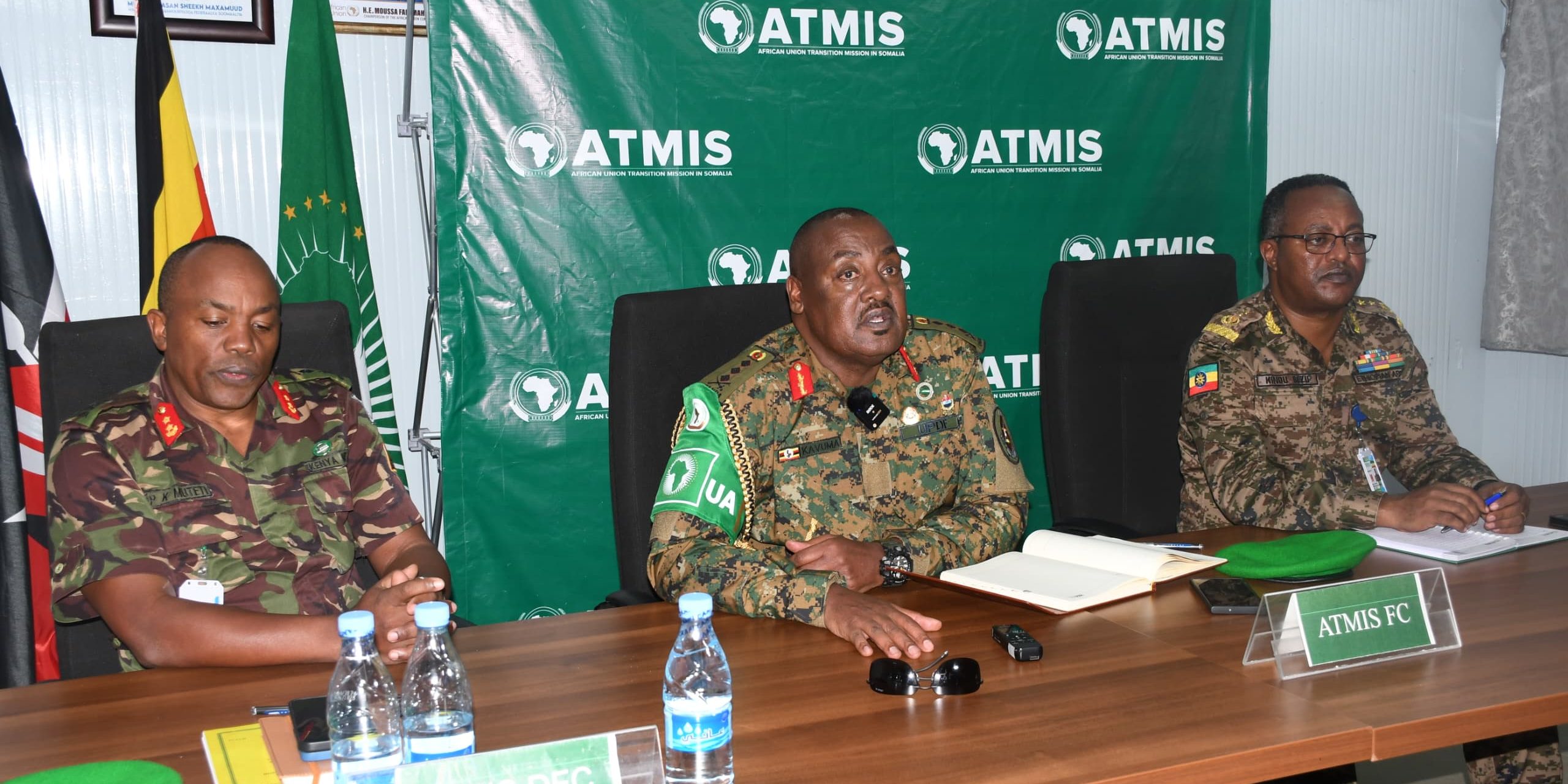 Lt Gen Sam Kavuma Assumes Office As ATMIS Force Commander - UPDF