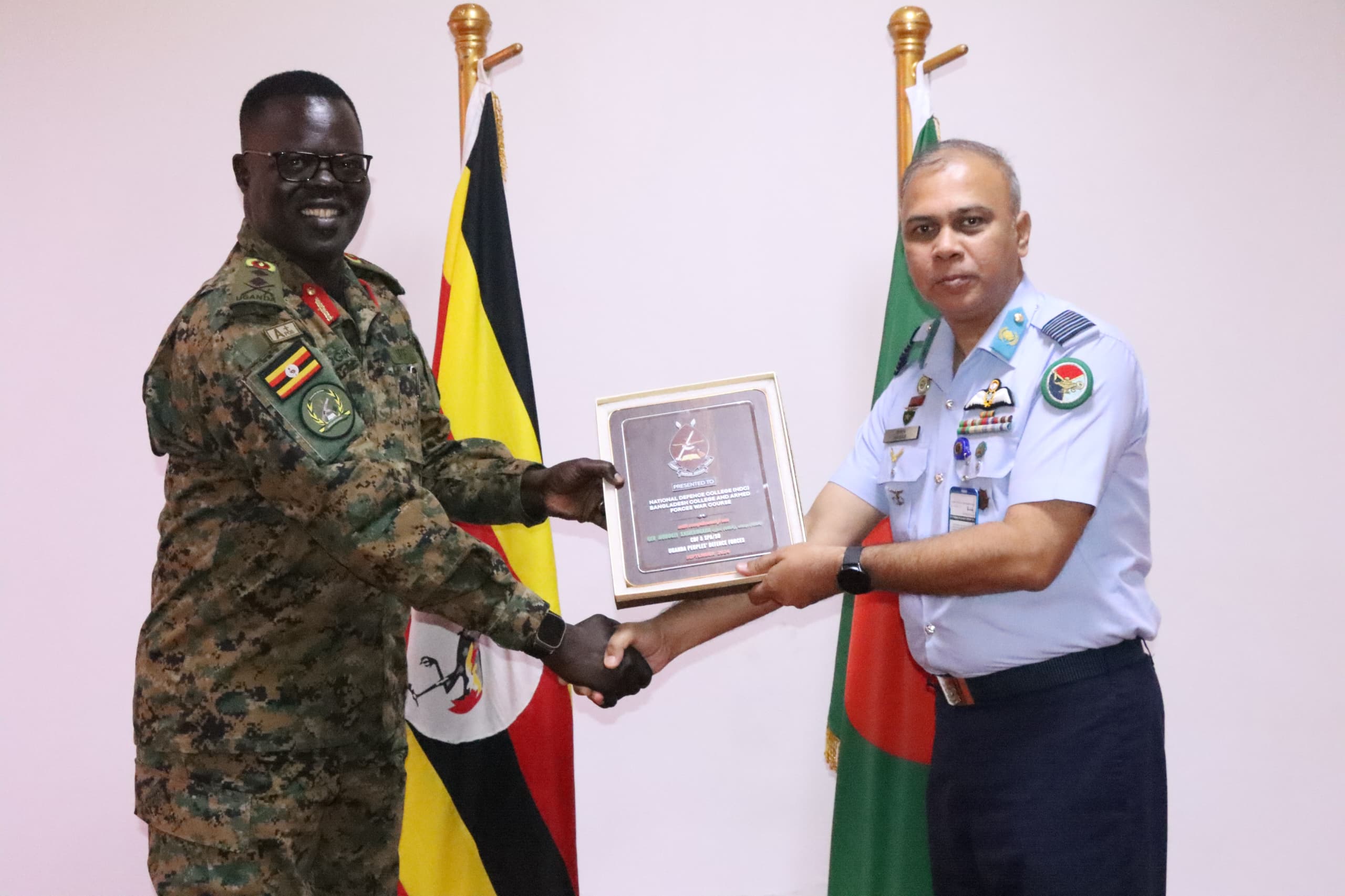 UPDF And Bangladesh Armed Forces Forge Deeper Ties - UPDF