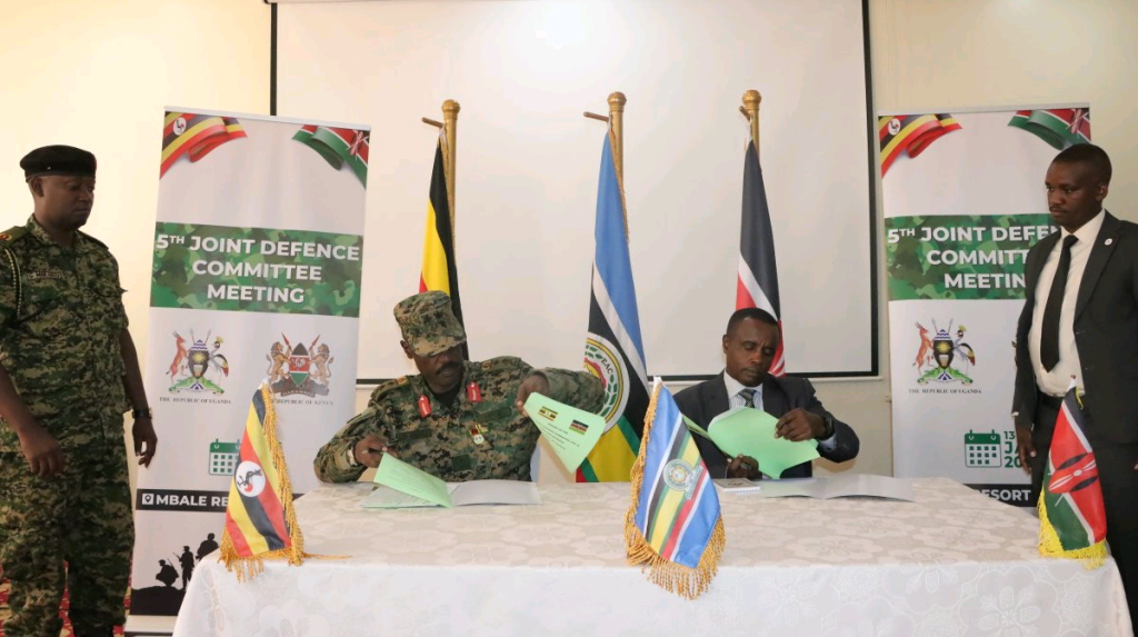 Uganda And Kenya Strengthen Defence Ties For Regional Stability - UPDF