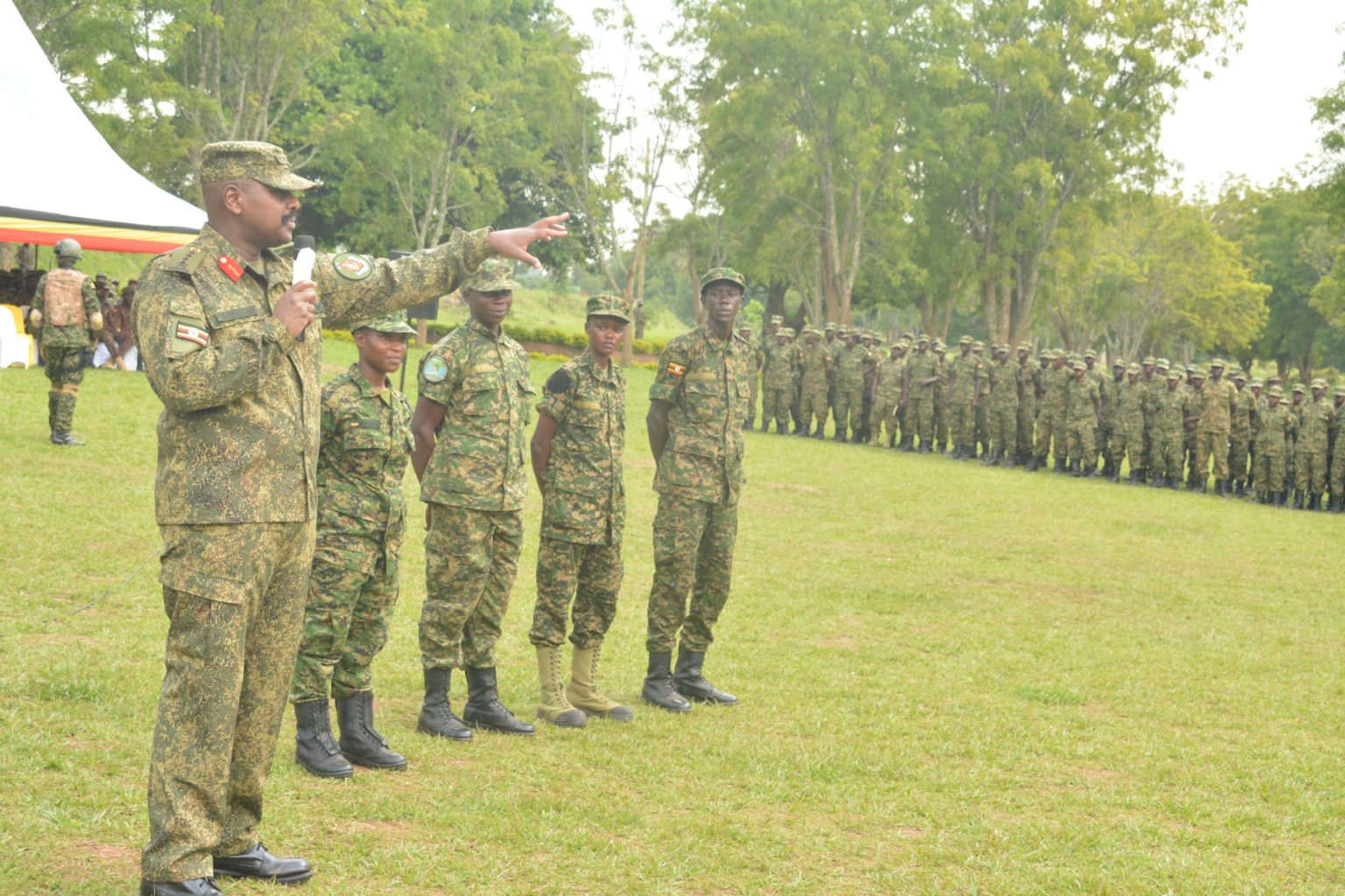 Gen Kainerugaba In Gulu To Assess Ongoing UPDF Operations - UPDF