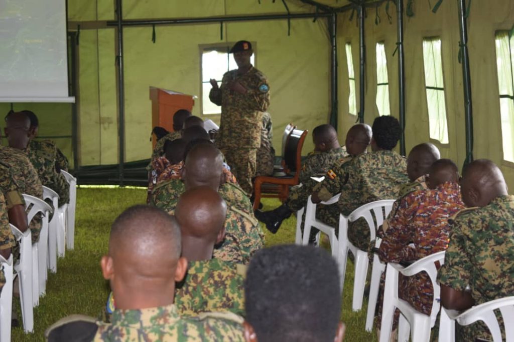 UPDF Student Officers Sharpen Tactical Skills During Mountain Division ...