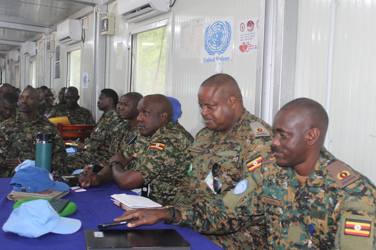 UPDF UNGU XI Contingent Commander Urges Vigilance and Financial ...