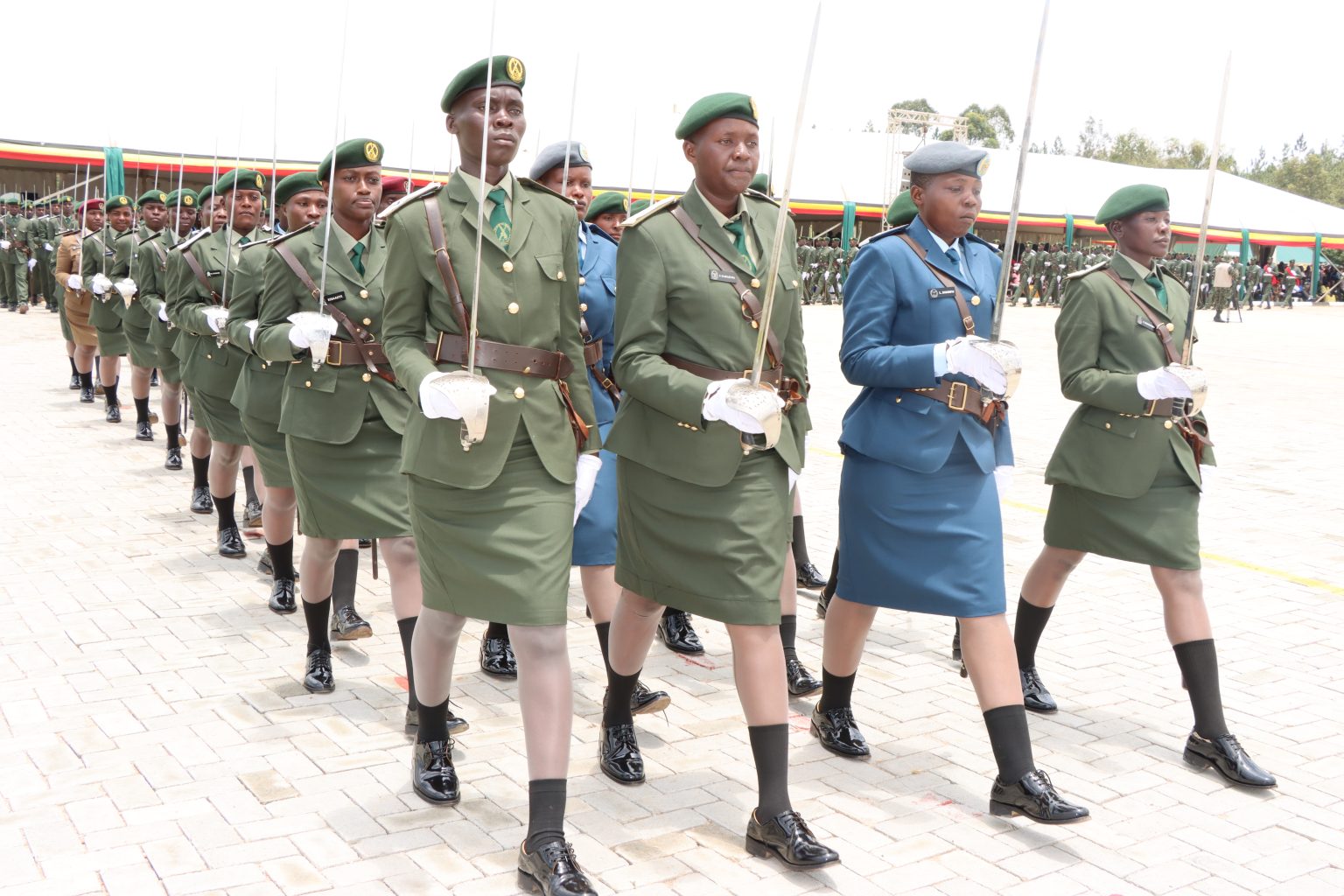 President Museveni Commissions 352 Officer Cadets At Uganda Military ...