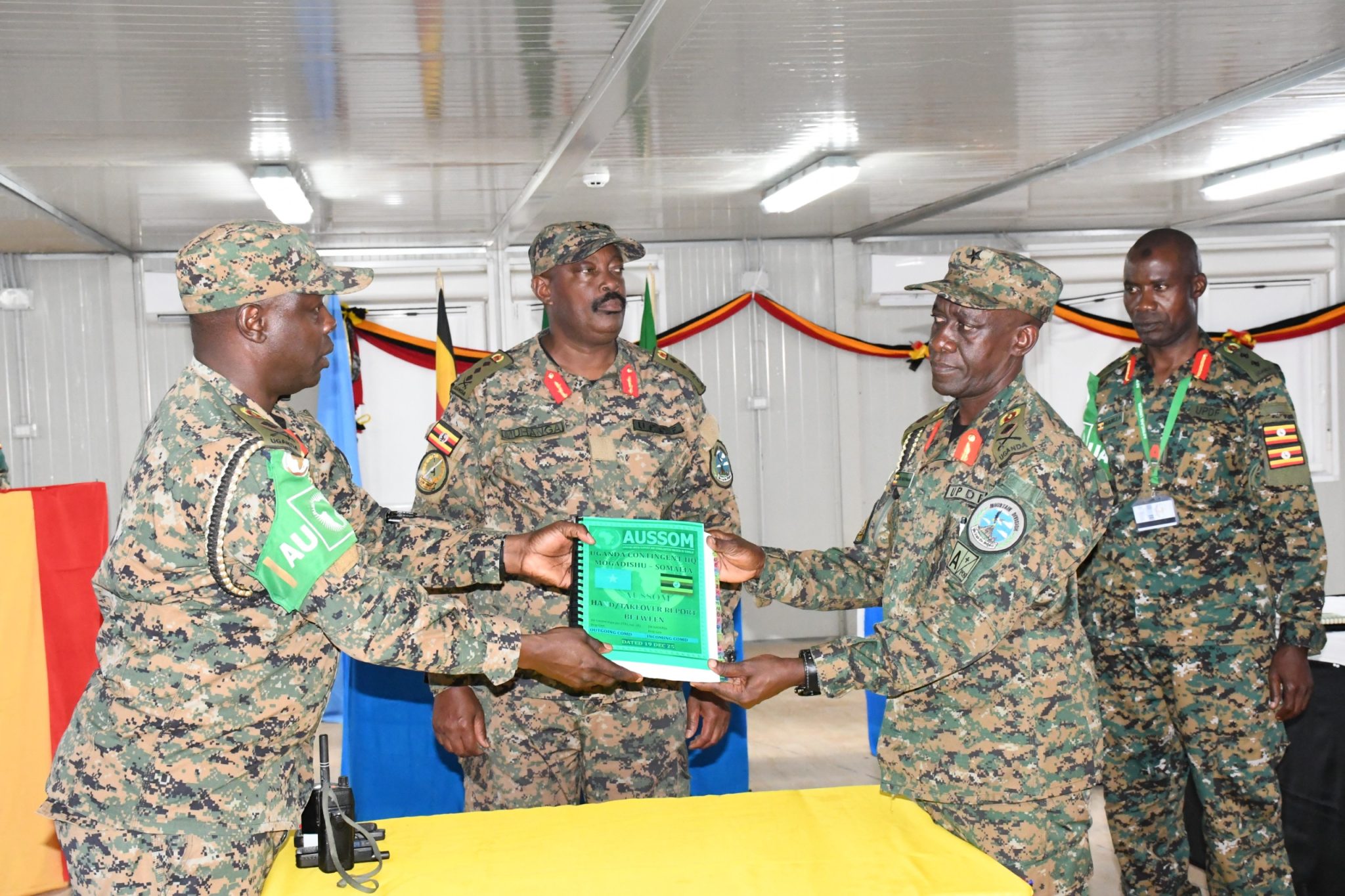 UPDF Contingent In Somalia Changes Command As Brig Gen Jackson Kayanja ...