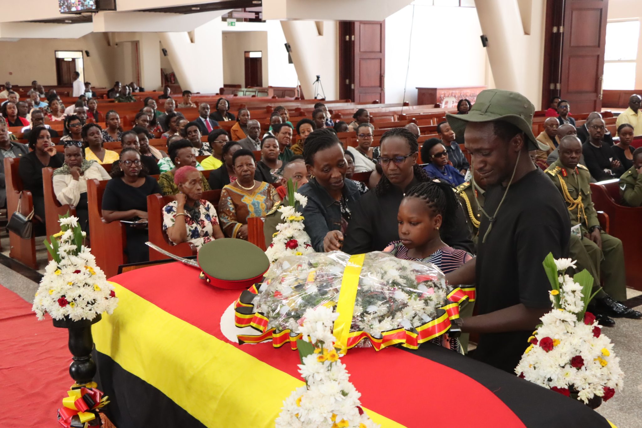 UPDF Pays Tribute To Maj Gen Francis Takiriwa At All Saints’ Cathedral ...