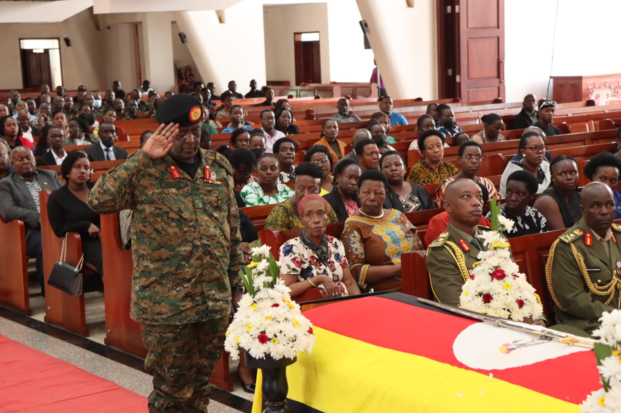 UPDF Pays Tribute To Maj Gen Francis Takiriwa At All Saints’ Cathedral ...