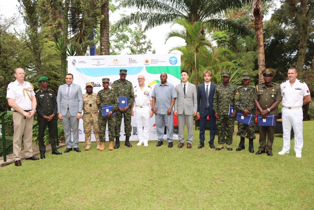 UPDF Officers Graduate In French Language - UPDF