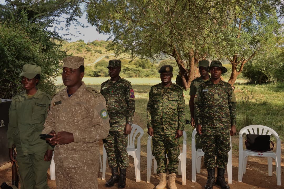 UPDF Troops Preparing For Wildlife Conservation Mission Tipped On ...